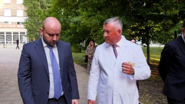 Посещение блока гемодиализа в больнице Пирогова