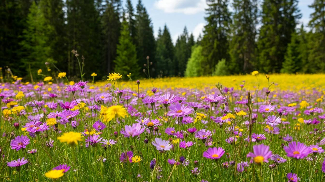 Я так люблю полевые цветы