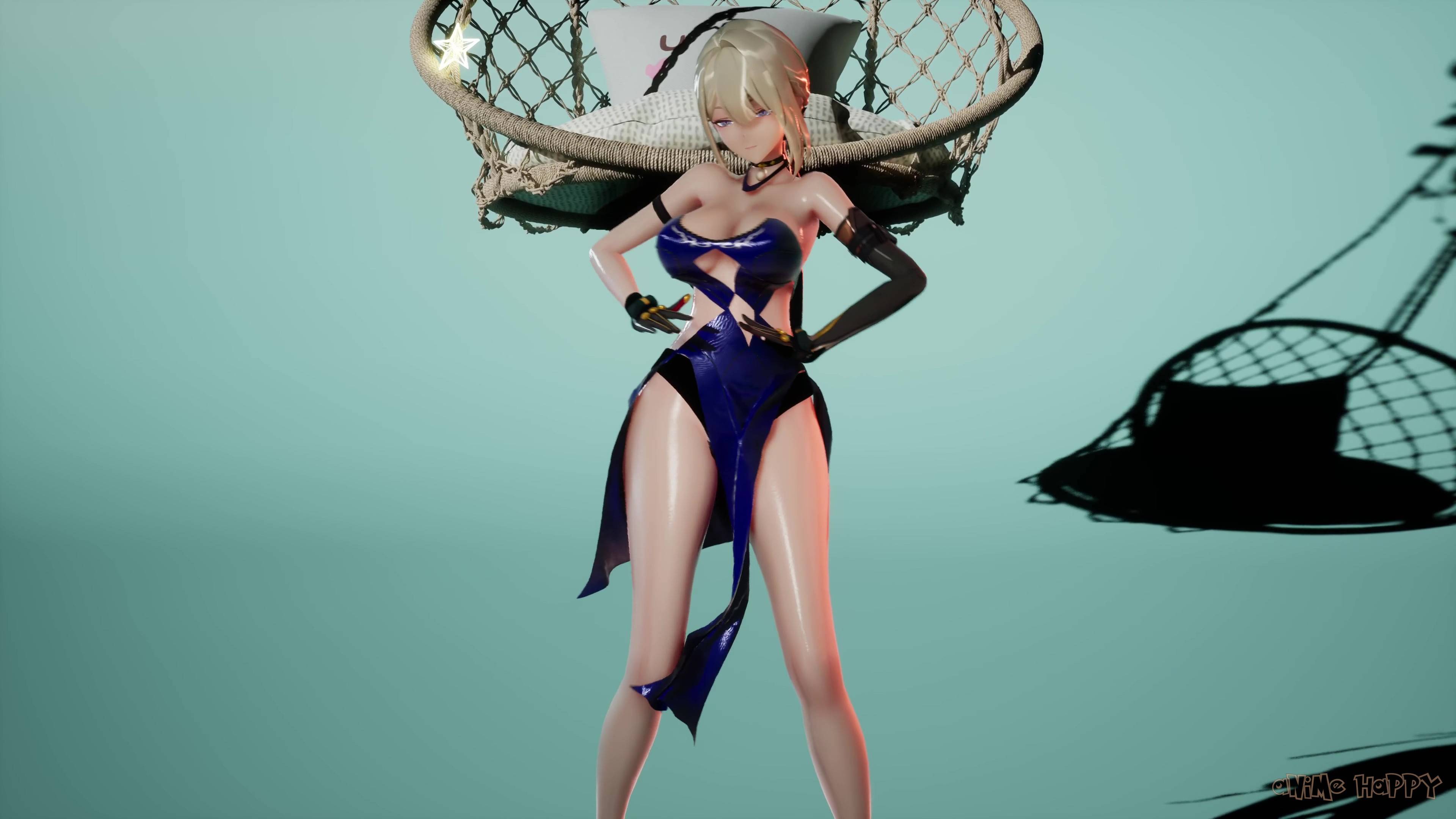 Эвелин Im Ill【Zenless Zone Zero】 【MMD】