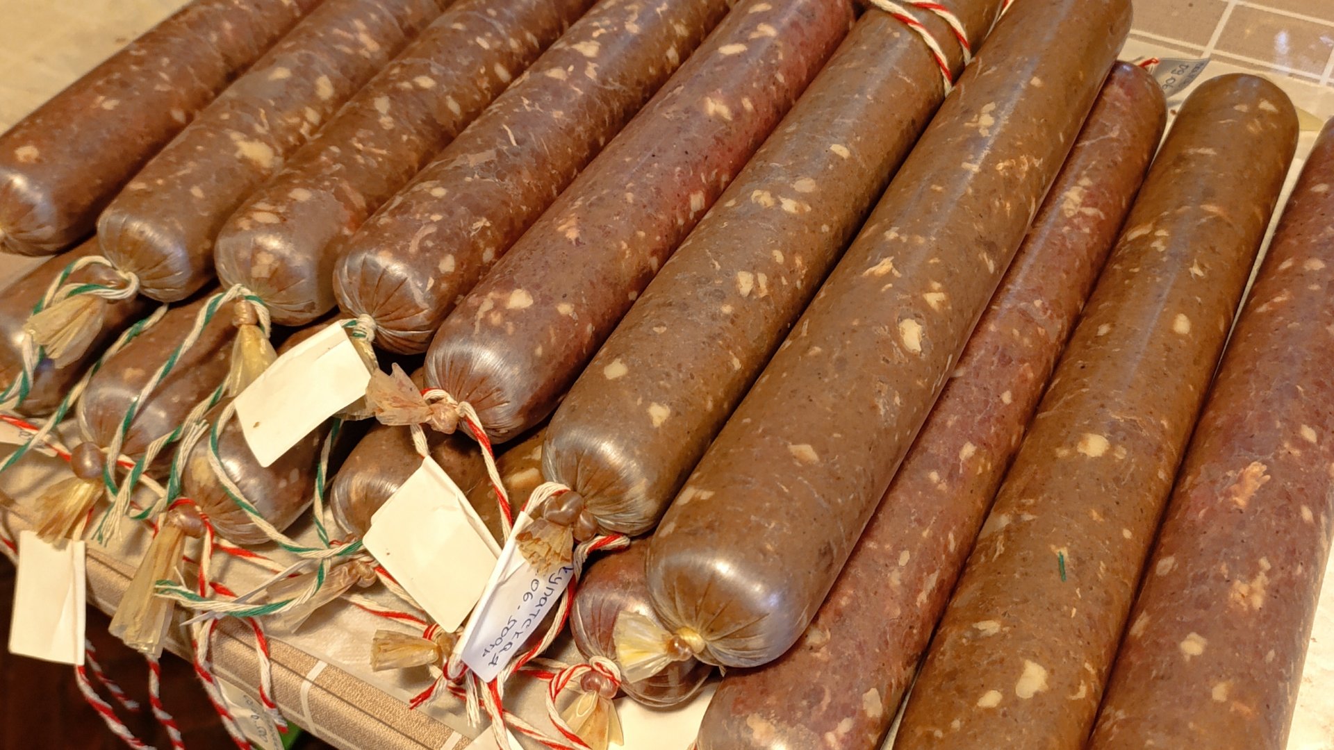 Как я делала колбасу из лося.