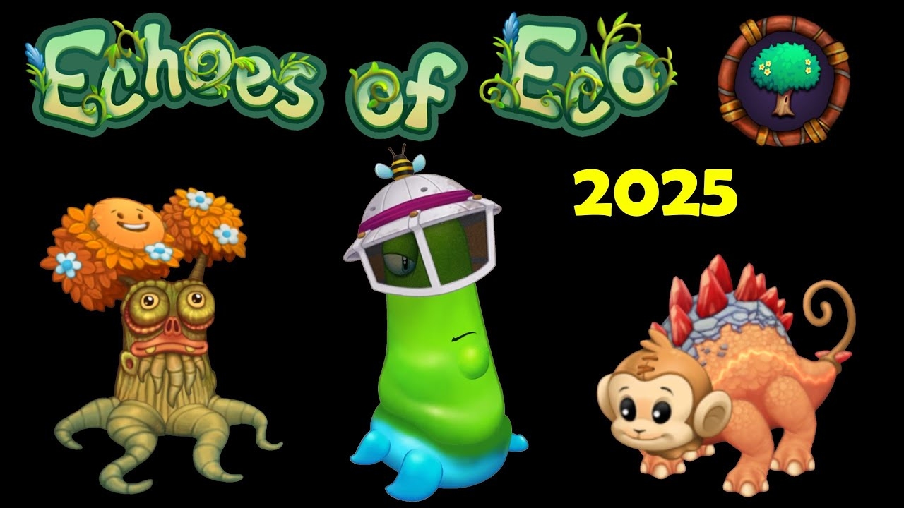 Эко Эхо 2025 - Все Костюмы (My Singing Monsters, Мои Поющие Монстры)
