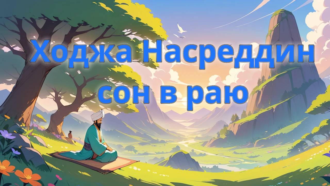 Ходжа Насреддин или притча о проклятии вечного блаженства