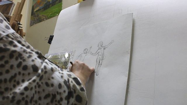 МАСТЕР-КЛАСС: БЕГУЩИЕ дети | ВАРИАНТ 2 | Как рисовать детей? | Как передать движение?