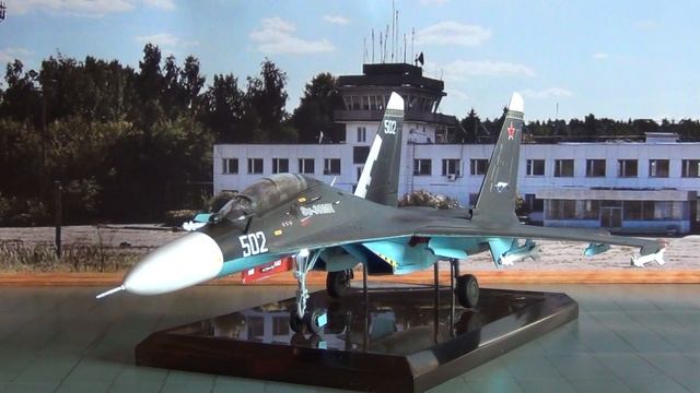 Модель самолёта Су-30МК