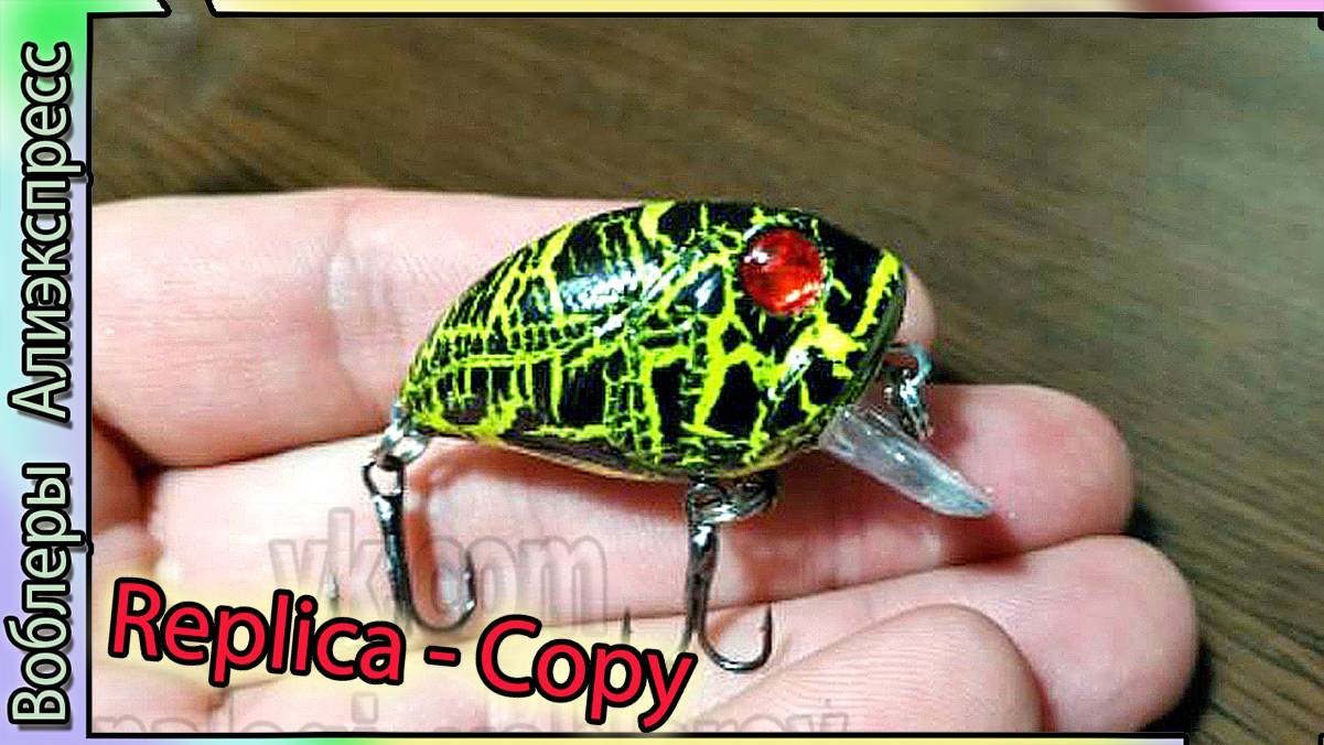 Копия воблера - DUO INCUBATOR DROP75 - с Алиэкспресс  (Крокодил - Цвета)