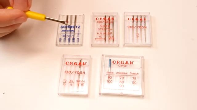 ИГЛЫ ДЛЯ БЫТОВЫХ ШВЕЙНЫХ МАШИН