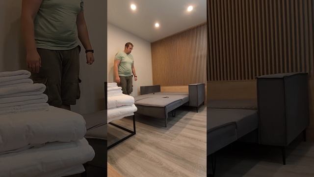 раскладываем /складываем  диван Квартира - фестиваль festival