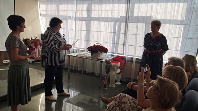 Поздравления Елены Романовны и Ольги Алексеевны