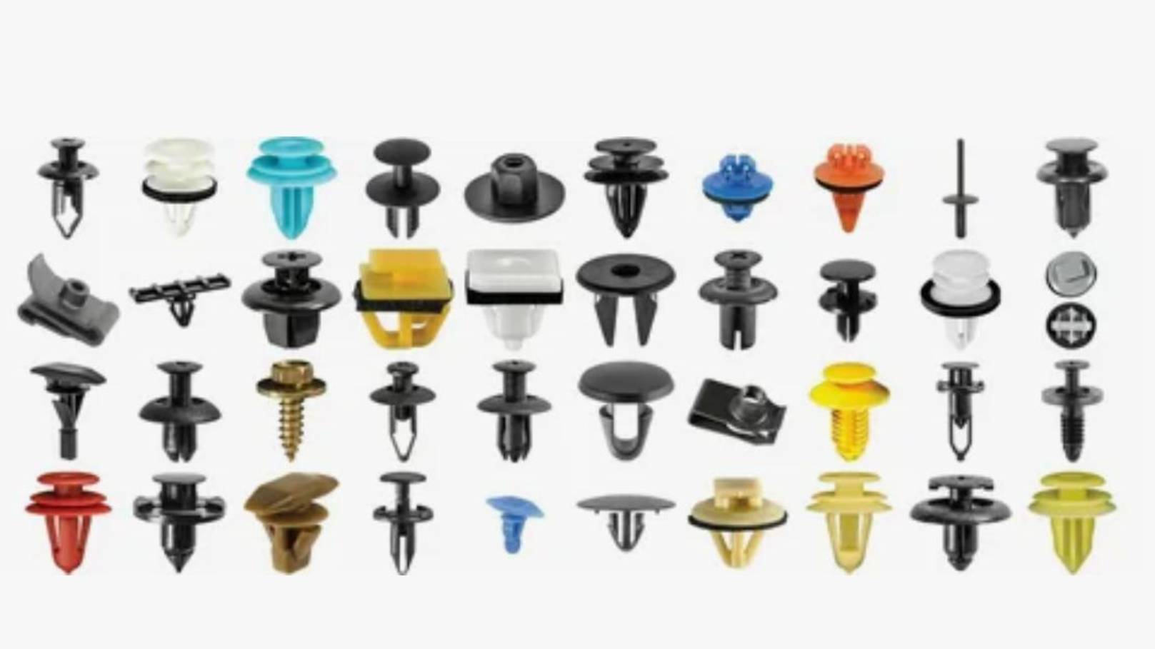 Клипсы на авто купил на али