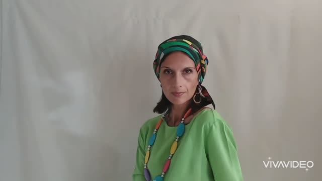 Мастер-класс. Шьём Шёлковый драпированный тюрбан c лямками