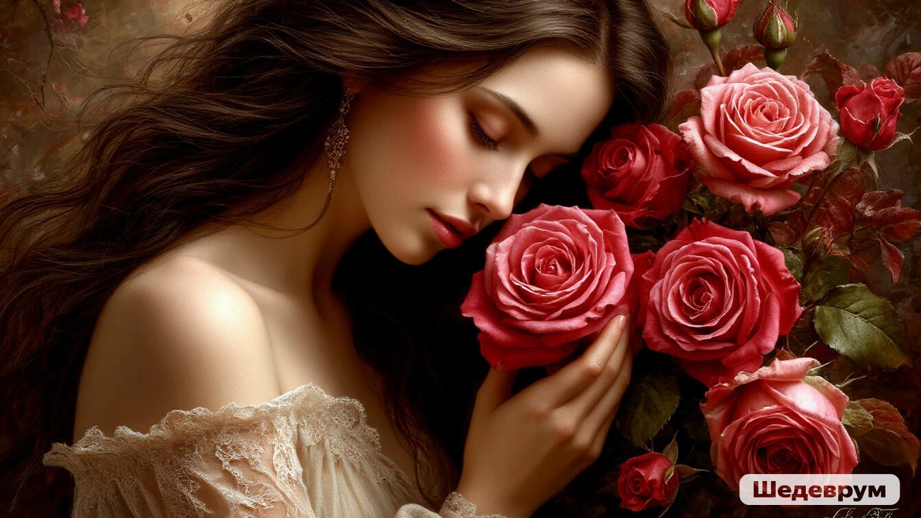 Релакс! Женщина и роза. mp4