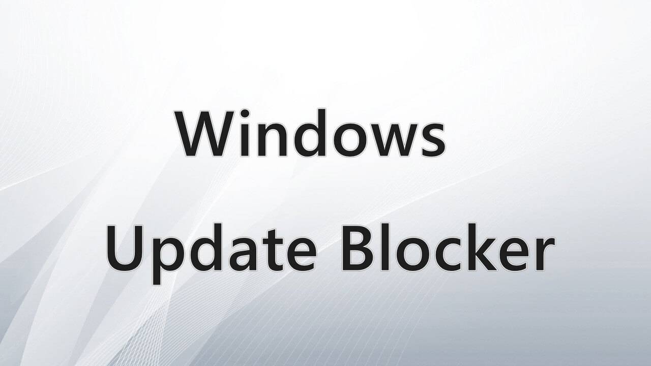 Как отключить обновления в Windows Update Blocker