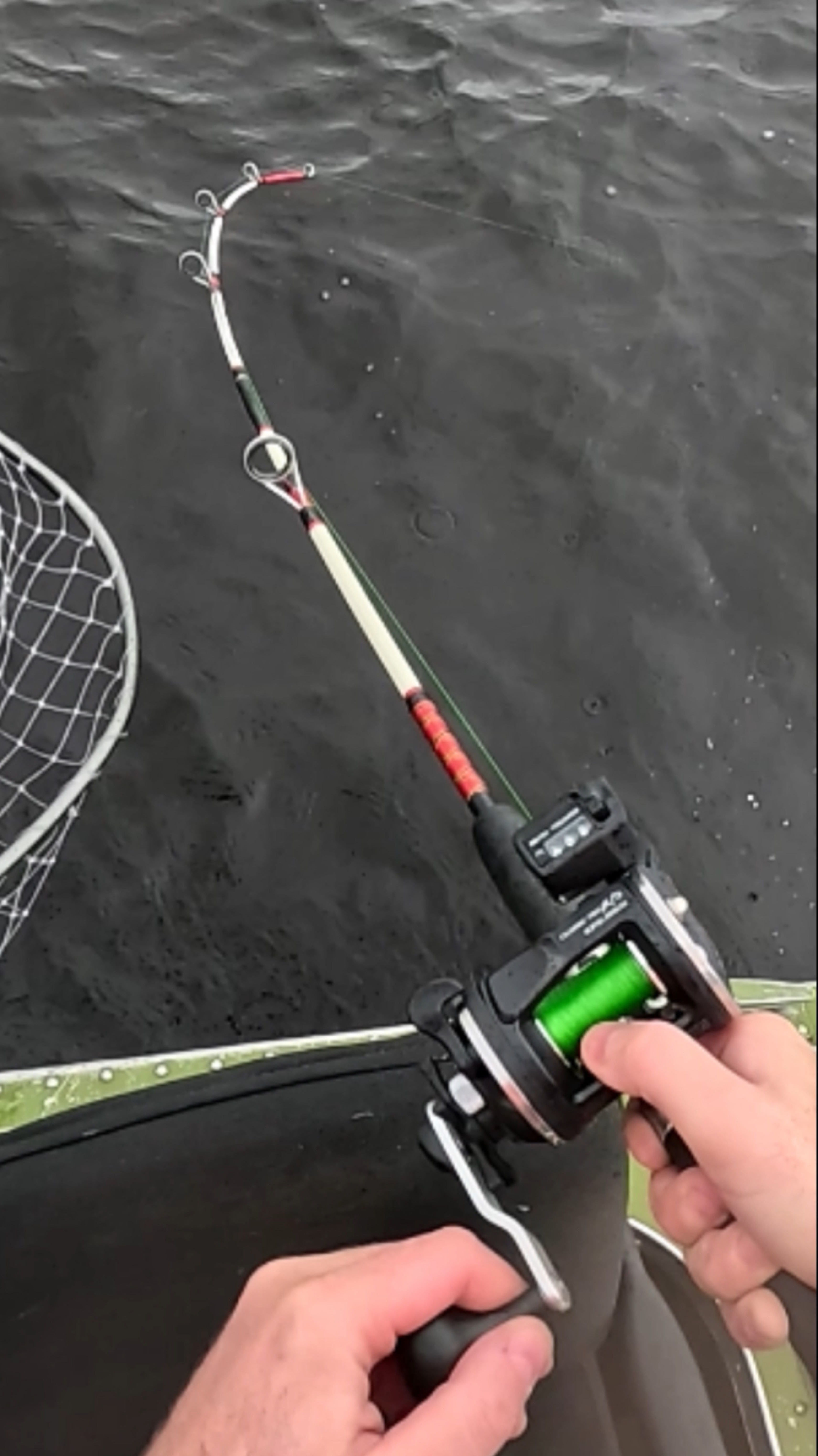 Мощная поклевка Судака!!