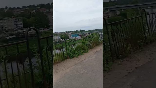 Город Ржев прогулка по нему