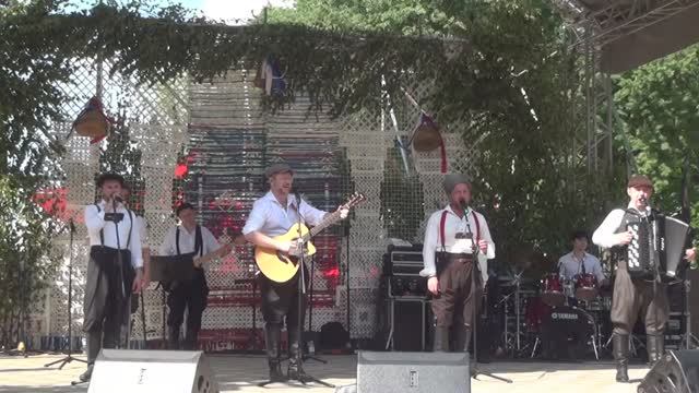 г.Орёл - 08.06.2025г.- Фолк - группа "ПАРТИЗАН ФМ" (Самопал)