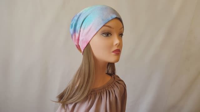 Бини двухслойная хб трикотаж с волосами арт.112285тр