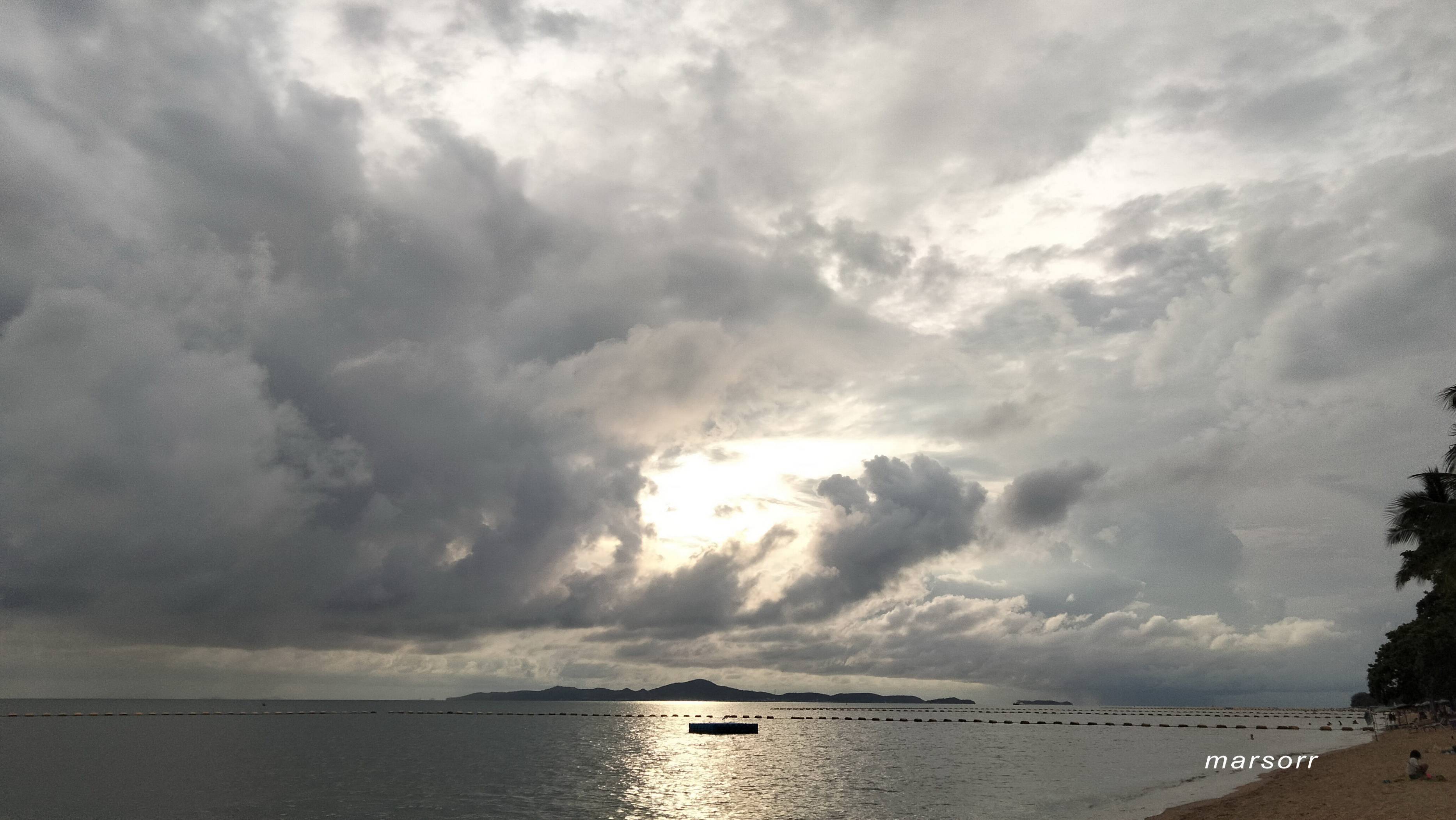 просто цвет заката - серый. небо. закат. вечерний сабай