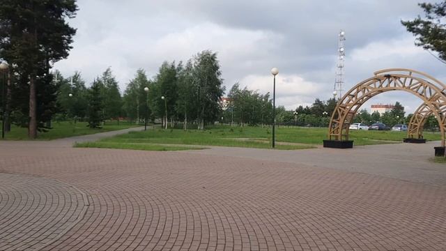 Прогулялась по посёлку!