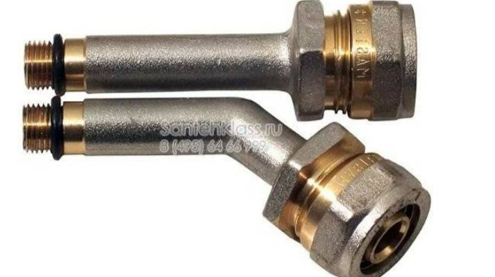 Цанговый зажим 16 х М10 для смесителя под металлопластиковую трубу