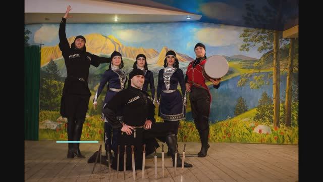 Дегустация, адыгейское застолье. Красная поляна, Сочи. Новый Год.