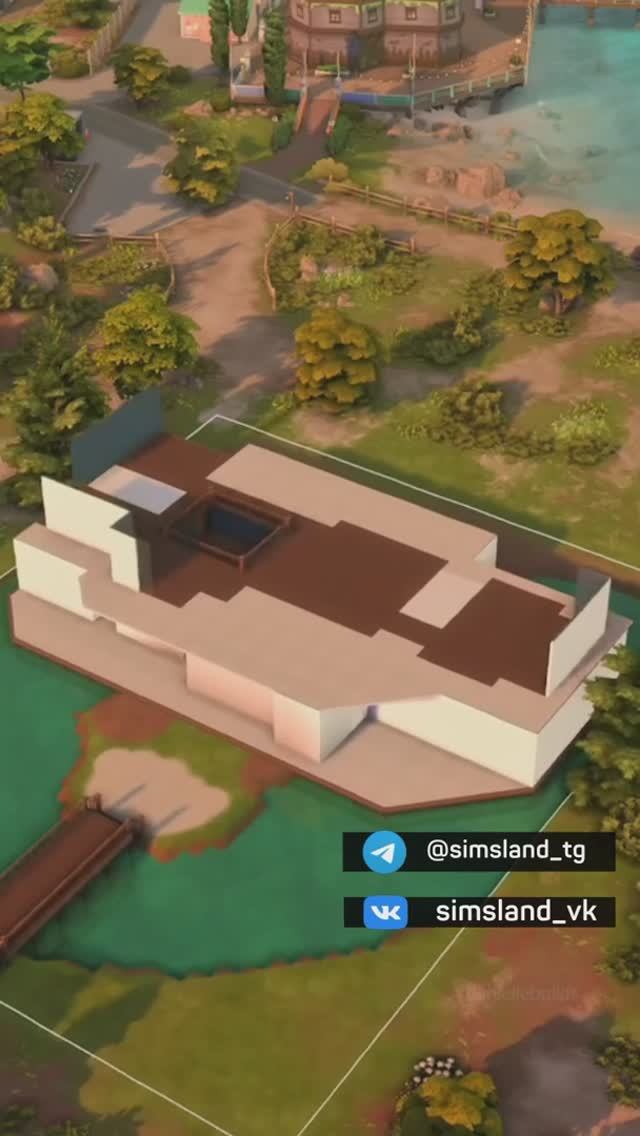 Sims 4 Быстрое строительство большого дома