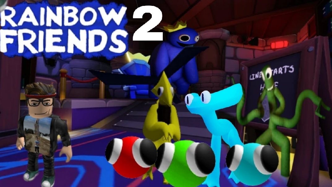 Играю в игру радужные друзья 2 2025 года