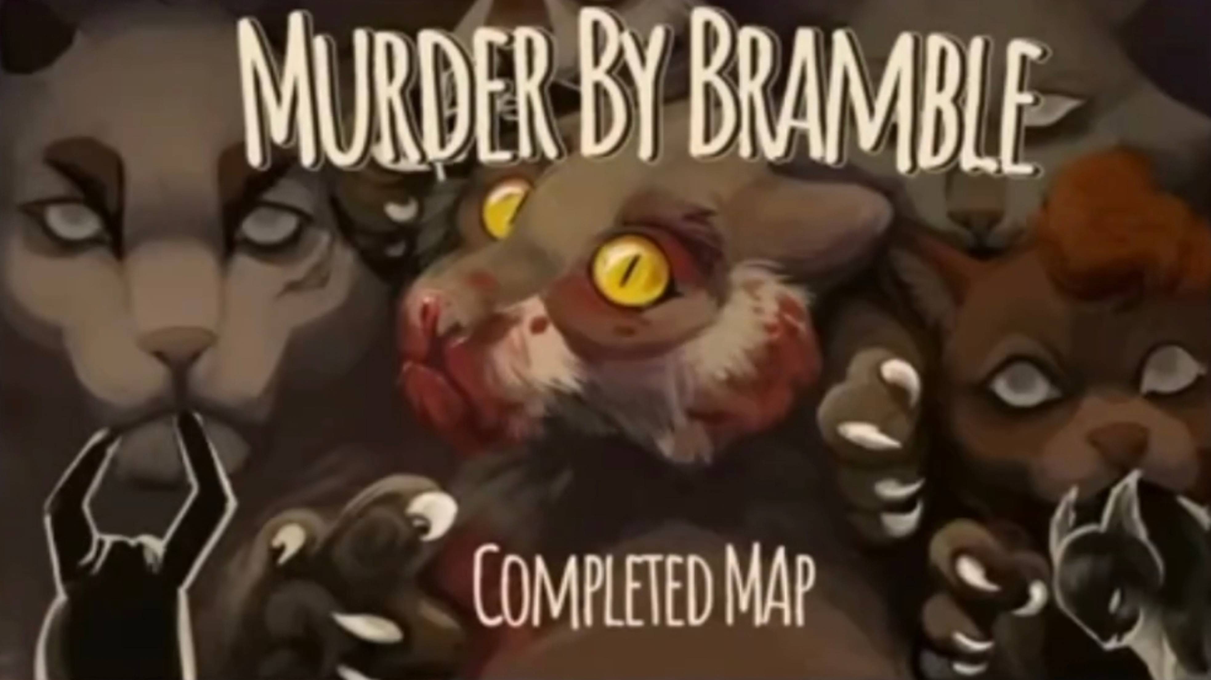 Коты воители мап Ежевичная Звезда и Коршун (ПЕРЕЗАЛИВ)