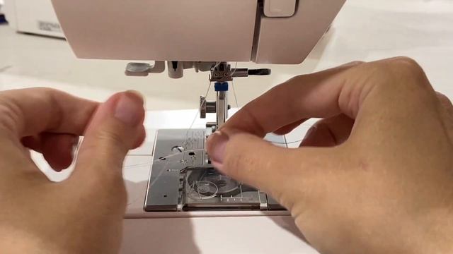 Урок 5 Установка двойной иглы