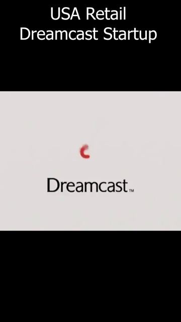 USA Retail Dreamcast Startup .mp4   #shorts #dreamcast #segadreamcast
