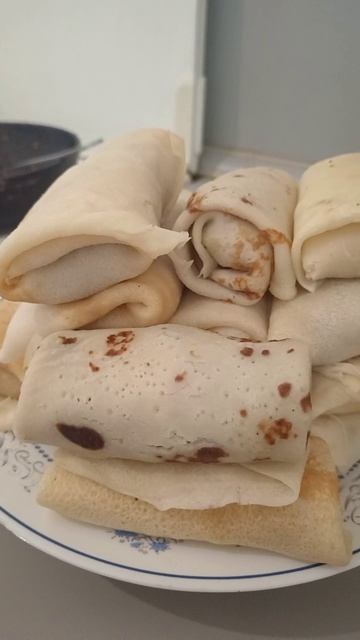 Заварные блины с ливером