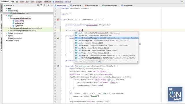 5.LocalBroadcastManager