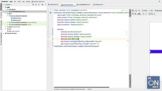 3.Создание собственного ресивера