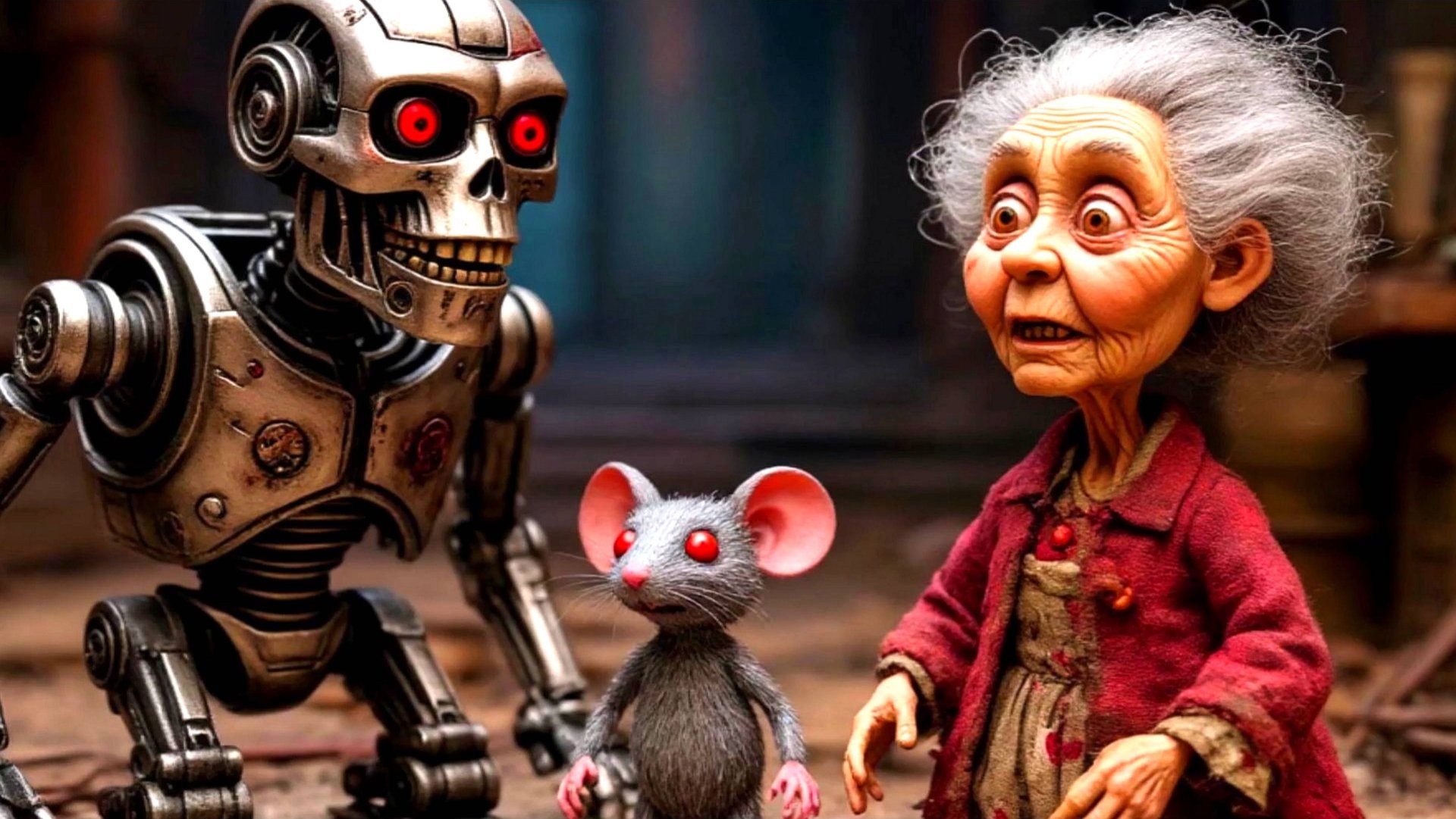 Чебуратор и Сара Шипокряк. Смешная аудио сказка с весёлыми картинками. Таинственный живой голос.