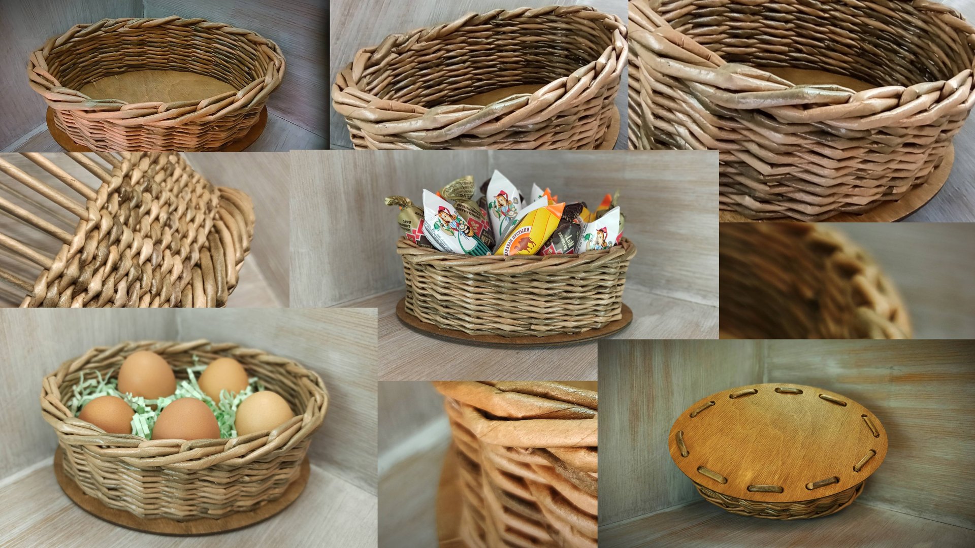 Быстро и просто. Чудесная корзинка своими руками. Мастер класс для начинающих.