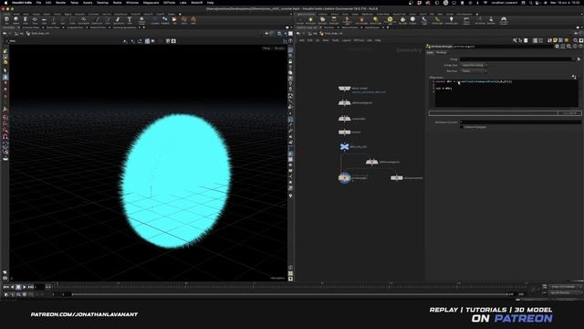 Oreo Fluid Wrap Houdini & Redshift