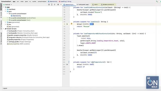 1.Job and Coroutine Builders