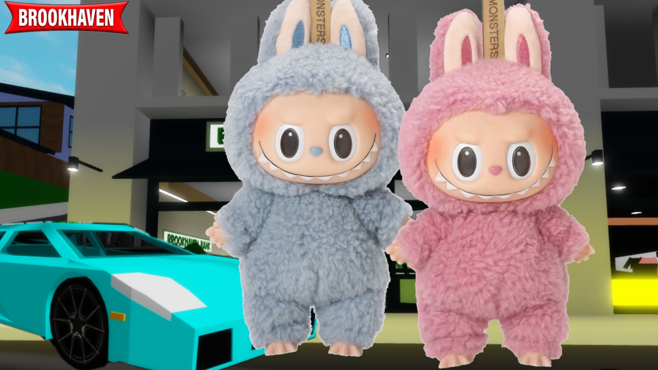 Лабубу в Брукхевен: Ночь со Страшным Лабубубу! Полетели в другой город!