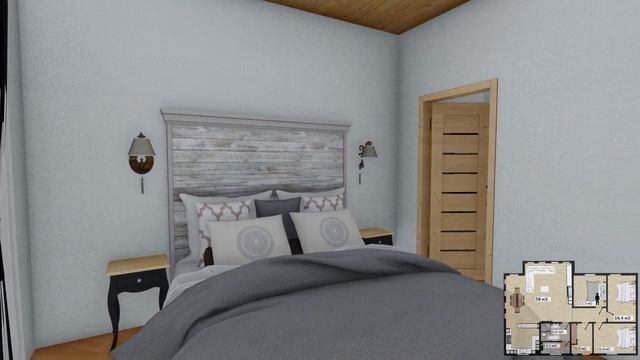 Дом 80 м2 одноэтажный в астрахани