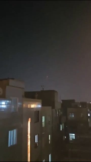 Тегеран. Работа ПВО.