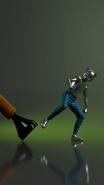 Бьет по груше.