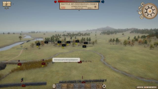 Grand Tactician: The Civil War #46 - Очередной бой и финал