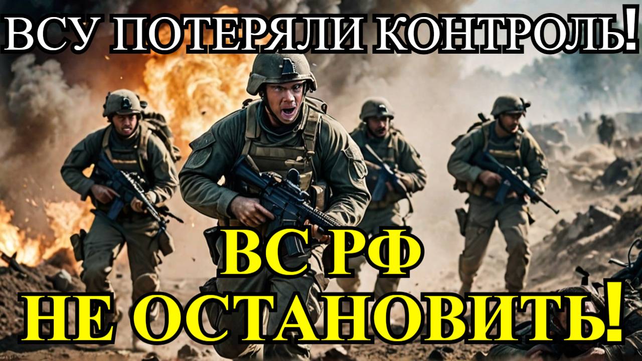 Наступление ВС РФ началось с неожиданного удара — ВСУ в панике! Срочные новости 14.06.2025