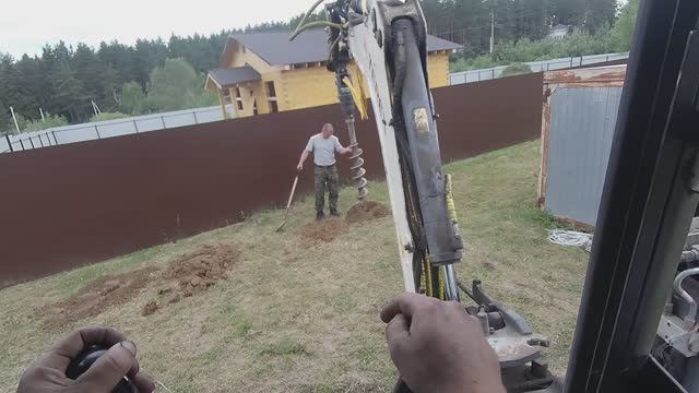 эксплуатация шнекового бура 3