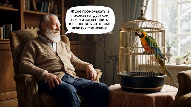 Лучше промолчать и показаться дураком, нежели заговорить и не оставить на этот счёт никаких сомнений