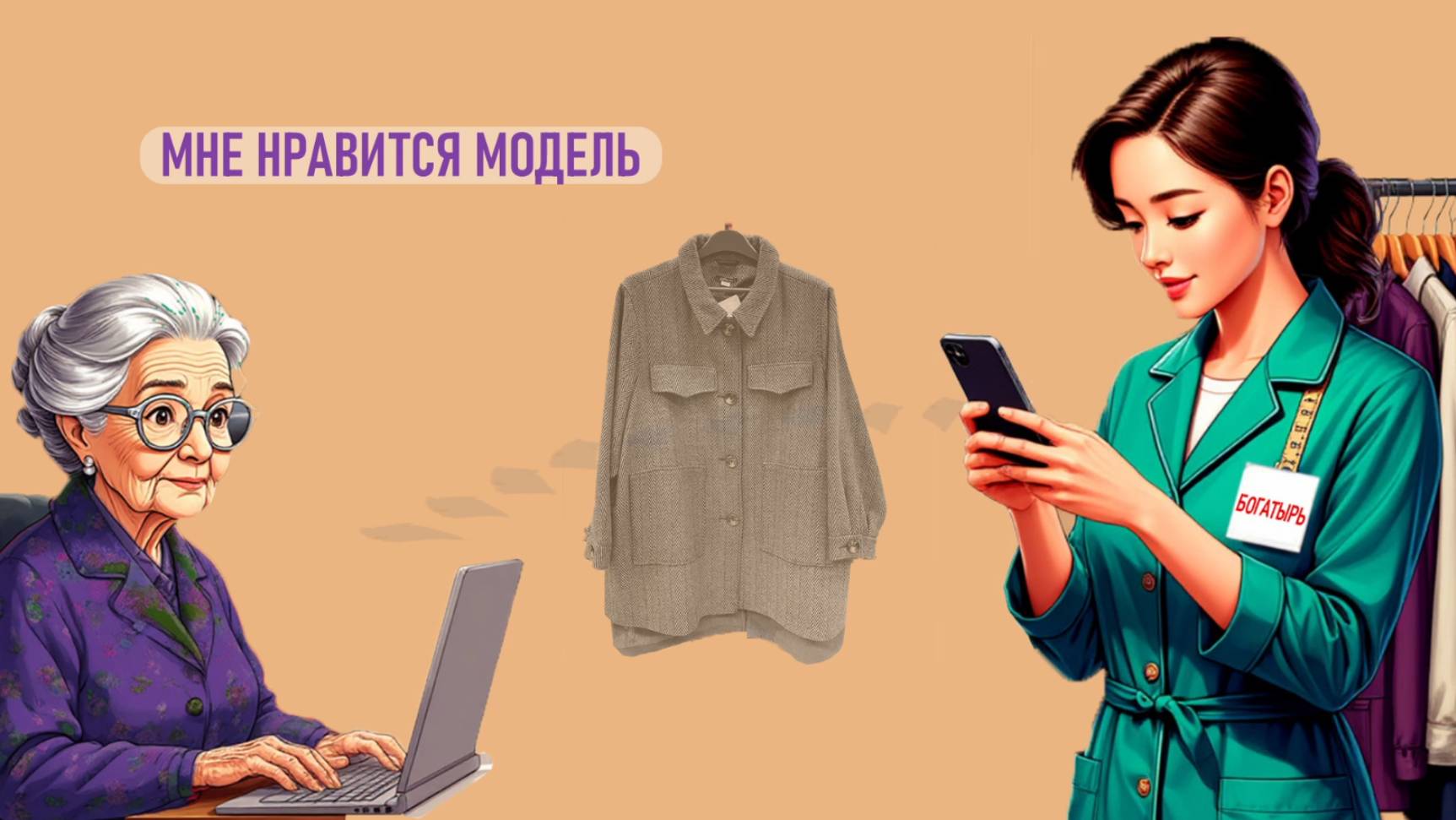 Как мне помогали купить одежду по Интернету