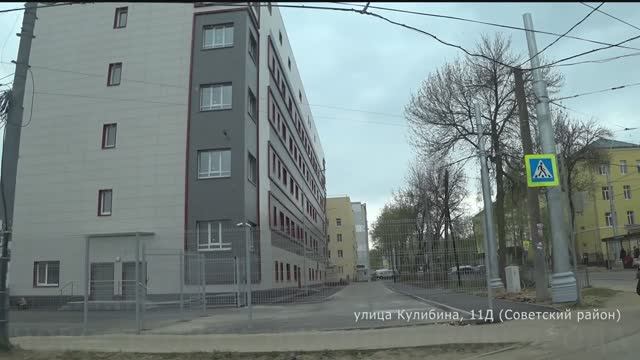 Строительство нового корпуса Центра гигиены завершено // Советский р-он, ул. Кулибина д. 11Д