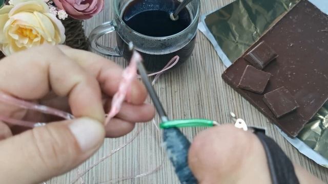 Цепочка воздушных петель крючком