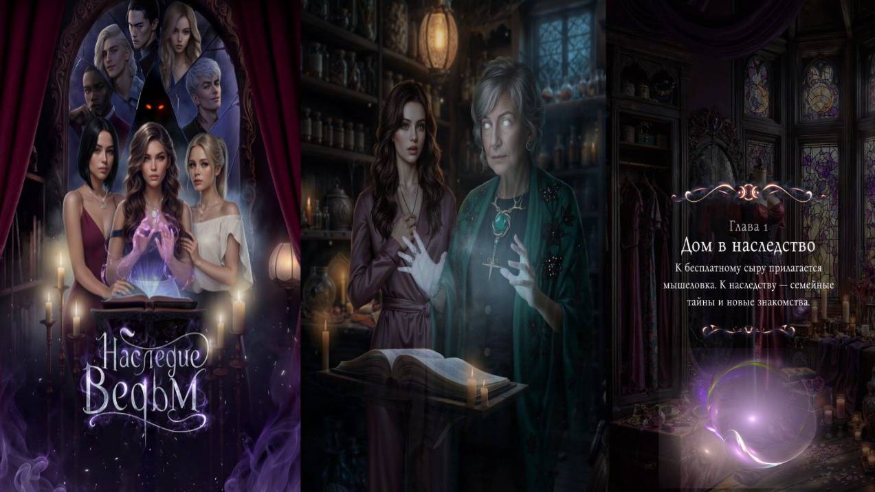 Истории Другого Мира / Наследие Ведьм / 1 Сезон / Глава 1 / Дом в наследство / 💎