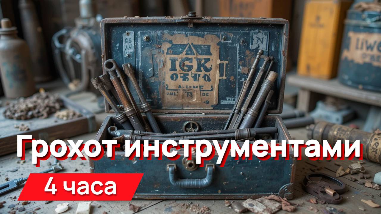 Звуки для соседей - металлический грохот инструментами