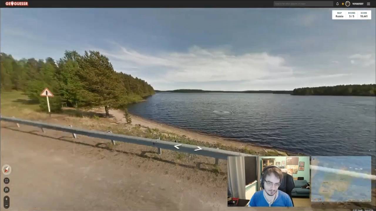 Maddyson - играет в GeoGuessr (Россия)